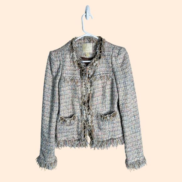 McGinn | Jackets & Coats | Mcginn Tweed Boucle Jacket | Poshmark